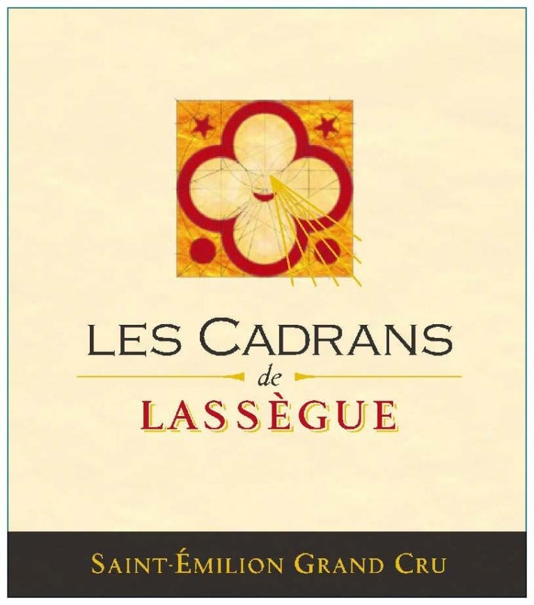 Château Lassègue "Les Cadrans de Lassègue," Saint-Émilion Grand Cru ...